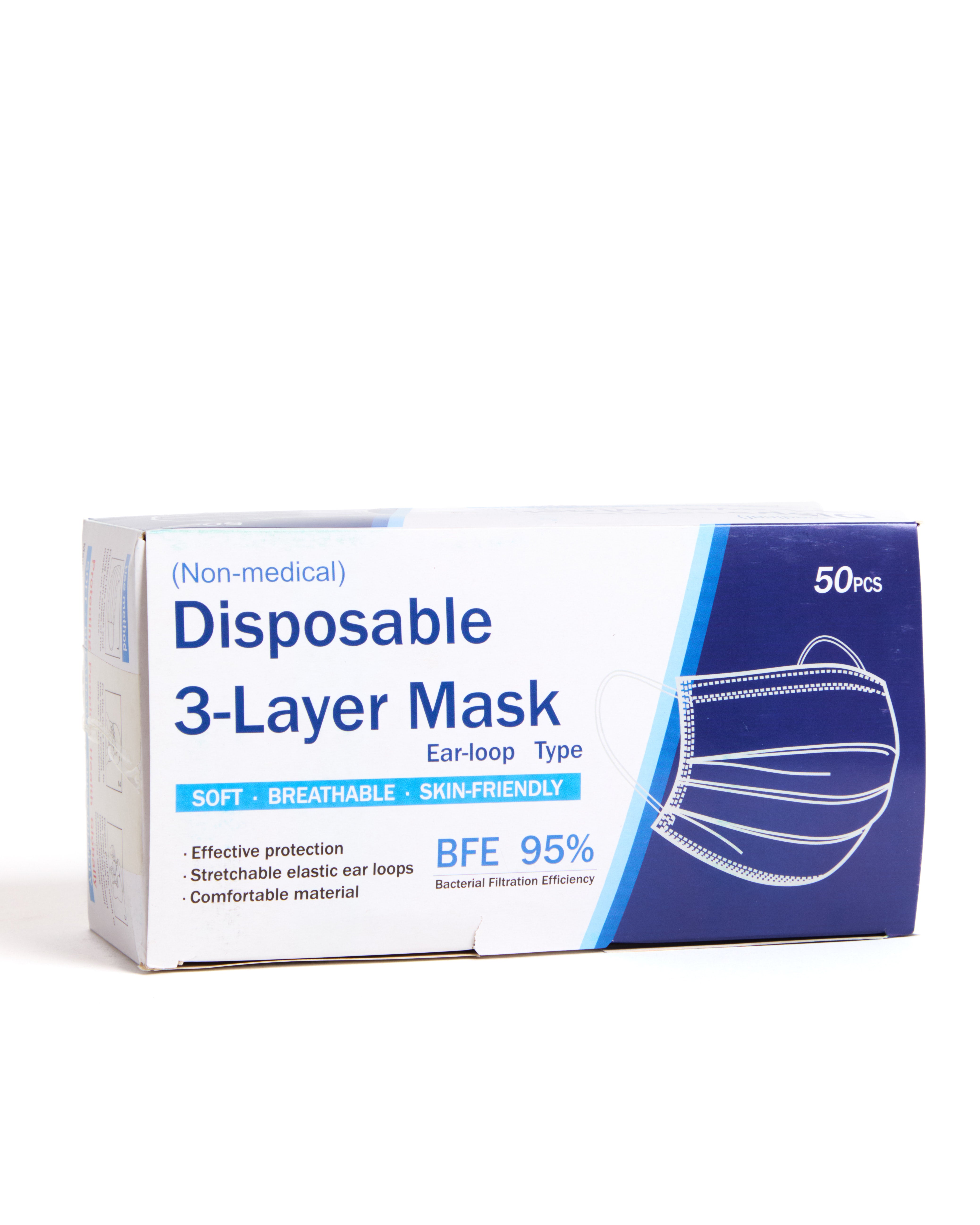 Disposable Face Masks (50pcs) – Urban Crush Professional